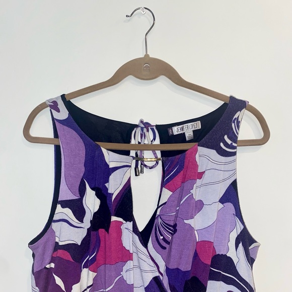 Jennifer Lopez | Dresses | Jennifer Lopez Hawaiian Floral Maxi Dress ...